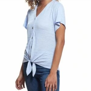 Weatherproof | Tops | Weatherproof Vintage Ladies Vneck Tie Front Top ...